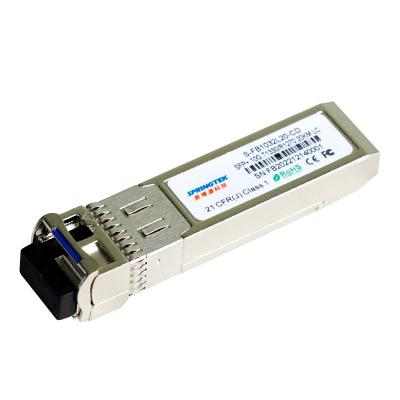 China BIDI SFP+ Optical Transceiver Module 10G T1330 R1270nm 20km for sale