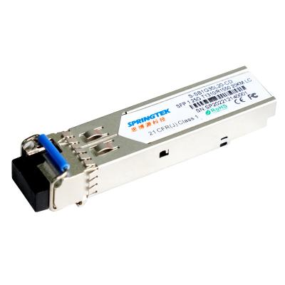 China Ethernet LC 1.25G T1310/R1550nm 20km BIDI SFP Optical Transceiver Module for sale