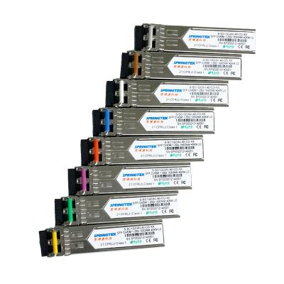 China 1.25G Optical Transceiver Module Cisco Compatible CWDM SFP 40km for sale