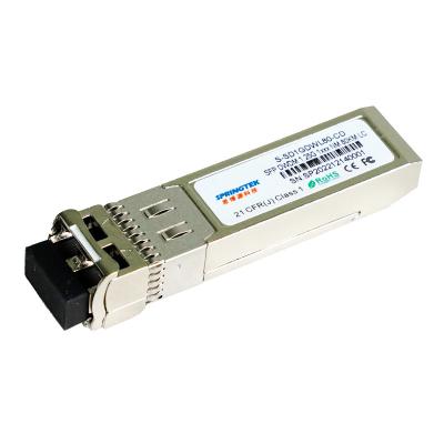 China 1.25Gbps DWDM SFP C17 C61 80km SFP Optical Transceiver Module for sale