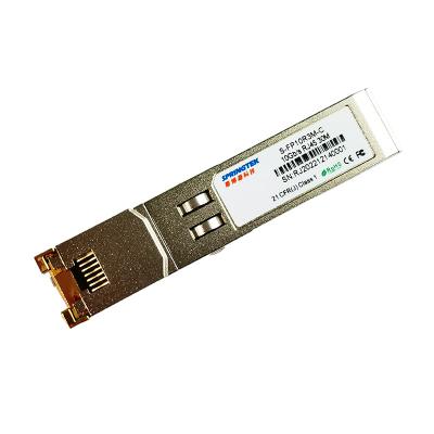 China 10GBASE-T Copper 30m SFP Optical Transceiver Module for sale