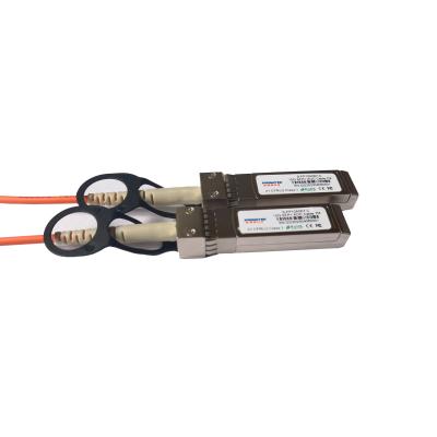 China AOC 7M Active Optical Cable 10G SFP+ 850nm Compatible Arista Alcatel Avaya Nokia for sale