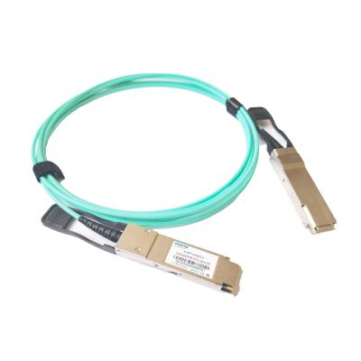 China Server Room Ethernet Active Optical Cable 10G /40G / QSFP28 100G AOC 1m 3m 5m 10m 15m 20m China Optic Cable for sale