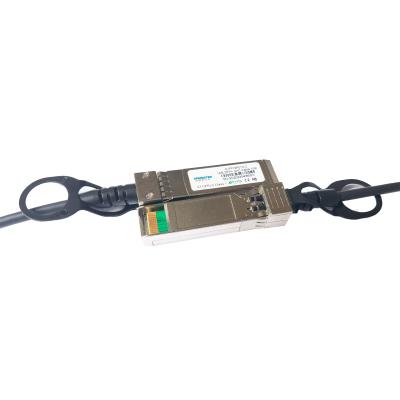 China Brocade SFP + Direct Attach Copper Cable 10GBASE CU DAC Cable 10M for sale