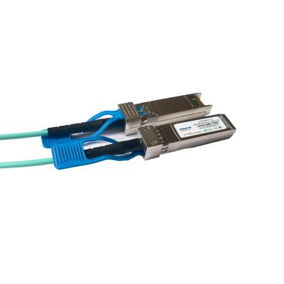 China 25G SFP28 To SFP28 Active Optical Cable 10M AOC Transceiver for sale