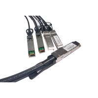 China DAC Passive Copper Cable 3M 40G QSFP+ To 4xSFP+ for sale