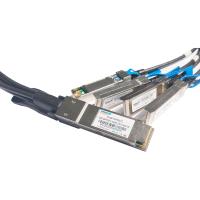 China 100G QSFP28 to 4xSFP28 DAC Cable 2M for sale