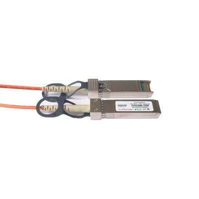 China 10G SFP+ 850nm Active Optical Cable 5M Compatible Cisco Juniper for sale