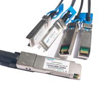 China 100G QSFP28 to 4xSFP28 DAC Cable 3M for sale
