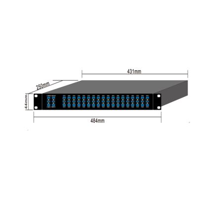China 100G 200G WDM Mux Demux DWDM Module for sale
