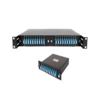 China Rack Mount Mux Demux Dwdm CWDM MUX/DEMUX 1260~1620nm for sale