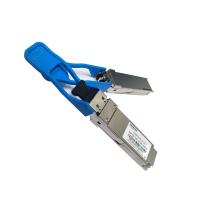 China Alcatel Compatible QSFP28 100G LR4 LWDM LC 10Km Optical Transceiver Module for sale