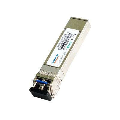 China Compatible Cisco LC SFP28 Transceiver , LR Fiber Optic Transceiver Module for sale