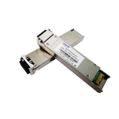 China Fiber 10G XFP Transceiver 80km 1550nm Compatible FTTH 10G SFP+ Optical Transceiver for sale