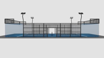 China Premium TECTON Super Panoramic Padel Court Professional Tour Standard Customization for sale