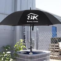 China Large UV Protection Stick Umbrella Multi Functional With Rubber Handle for sale