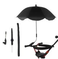 China Red Umbrella With Clamp Lightweight Durable Polyester Material 42 Inches for sale