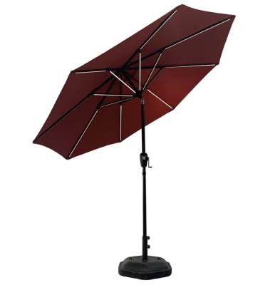 China Lightweight Modern Outdoor Umbrella Practical Parasols For Garden 10lbs Weight for sale