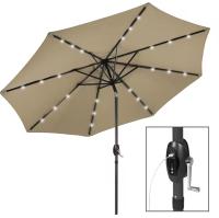 China 3M Diameter Commercial Pool Umbrellas Practical Deck Umbrella With Stand for sale