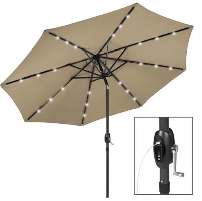 China 3M Diameter Commercial Pool Umbrellas Practical Deck Umbrella With Stand for sale