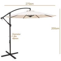 China UV Protection Umbrella With Magnetic Base 42 Inches Portable Convenient for sale