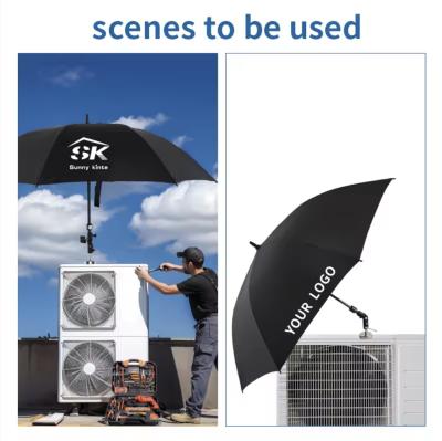 China Strong Sun Protection Umbrella UV Sun Umbrella 42 Inches With Magnetic Base for sale