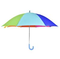 China 30 Inches Kid Rainbow Umbrella Lightweight Rain Protection With CE FCC Certification for sale