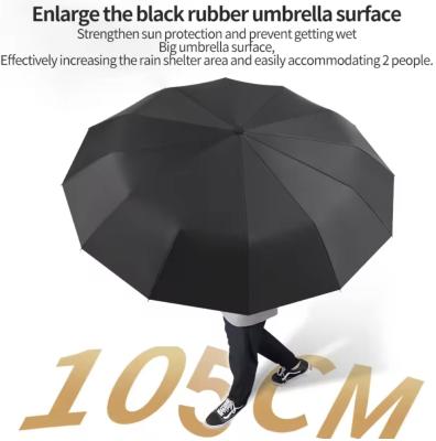 China Waterproof Custom Logo Golf Umbrella Convenient 1.5 Lbs Weight For Golfers for sale