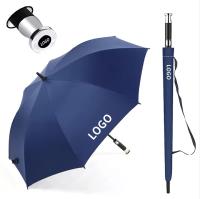 China Vented Custom Large Umbrellas Auto Open FCC Certified Golf Umbrella Uv Protection for sale