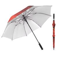 China Strong And Durable Golf Umbrella With Double Layer Canopy Folds To 22 Inches Compact Size And Aluminum Shaft for sale