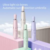 China Rubber Handle Foldable Umbrella UP58 Folding Umbrella Durable Windproof Compact Design Ideal for Corporate Gifts and Events for sale
