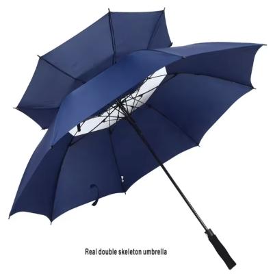 China Steel Frame Manual Open Stick Umbrella - 500 Grams Lightweight Walking Stick Canopy Umbrella for sale