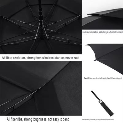 China Manual Open Mechanism Stick Umbrella Featuring Moderate Windresistance and Stylish Appearance Suitable for Professionals for sale