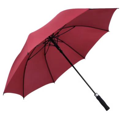 China UV Protection Walking Stick Umbrella Non Slip Grip 8 Ribs For Efficiency for sale