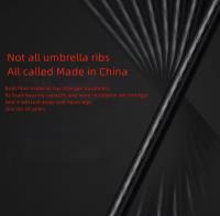 China UV Protection Walking Stick Umbrella Non Slip Grip 8 Ribs For Efficiency for sale