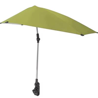 China Waterproof Umbrella With Clamp Convenient Outdoor For Beach Chair for sale