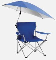 China Straight Handle Sport Umbrella With Clamp Durable Chair Umbrella With Universal Clamp for sale