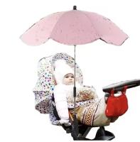 China Convenient Outdoor Umbrella With Clamp 8 Ribs Parasol With Clamp Versatile for sale