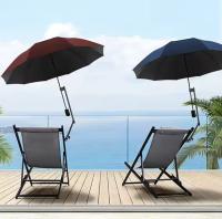 China Long Lasting Universal Clamp Type Umbrella 42 Inches With Straight Handle for sale
