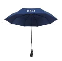 China Foldable Hiking Umbrella Hands Free Compact With Adjustable Strap Type for sale