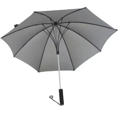 China UV Protection Hands Free Hiking Umbrella Foldable With Zipper Closure Mesh Pocket for sale