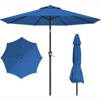 China UV Protection Outdoor Sun Umbrella Stylish 6Ft With Marble Stone Base for sale