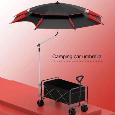 China Weather Resistant Commercial Cantilever Umbrella Aesthetic With Marble Stone Base for sale