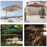 China Multifunctional Large Outdoor Umbrella With Stand Convenient Safe For Leisure for sale