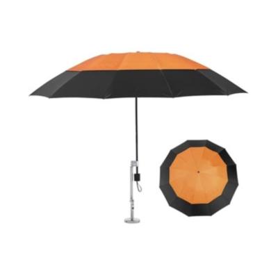 China Polyester Material Rubber Handle Umbrella With Magnetic Base 1.2 Pounds Convenient for sale