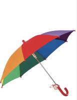 China Manual Closure Colorful Kid Umbrella Durable For Young Children for sale