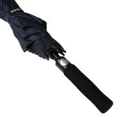 China Folded Windproof Double Canopy Umbrella Auto Open Golf Style Umbrella for sale