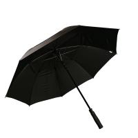 China Windproof Fiberglass Golf Umbrella With 62 Inch Coverage And Vented Design for sale