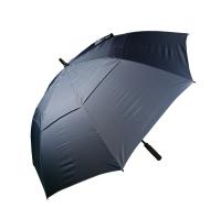 China Weatherproof 62 Inch Golf Umbrella Durable Lightweight Golf Umbrella With Plastic Top for sale