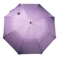 China 1.5 Lbs Weight Strong Golf Umbrella Purple Color Portable With Plastic Top Tips for sale